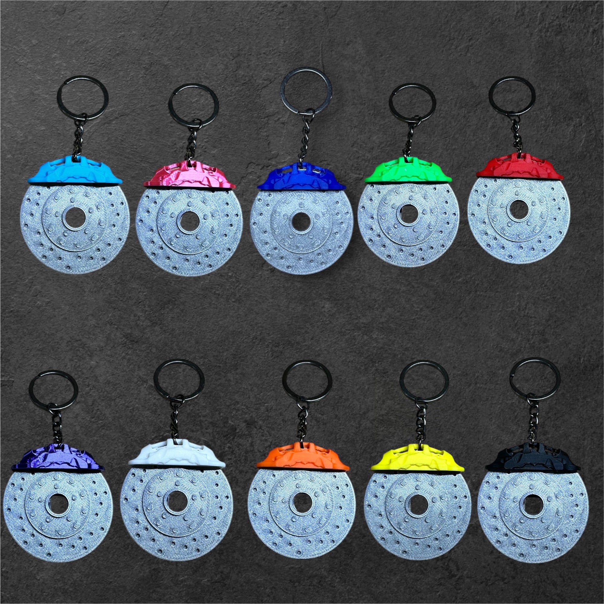 Brake Disc Keyring – AGM Customs